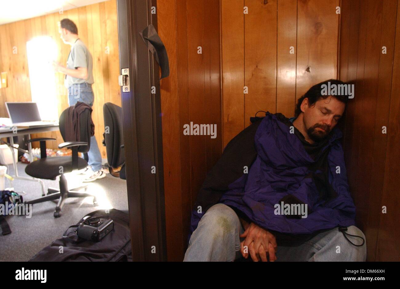 Bee photographer Bryan Patrick sleeps in the closet of the Bee photo ...