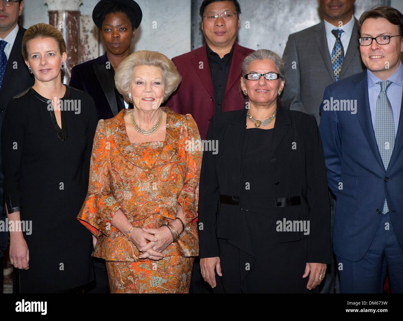 Amsterdam, The Netherlands. 11th Dec, 2013. Dutch Princess Mabel (L ...