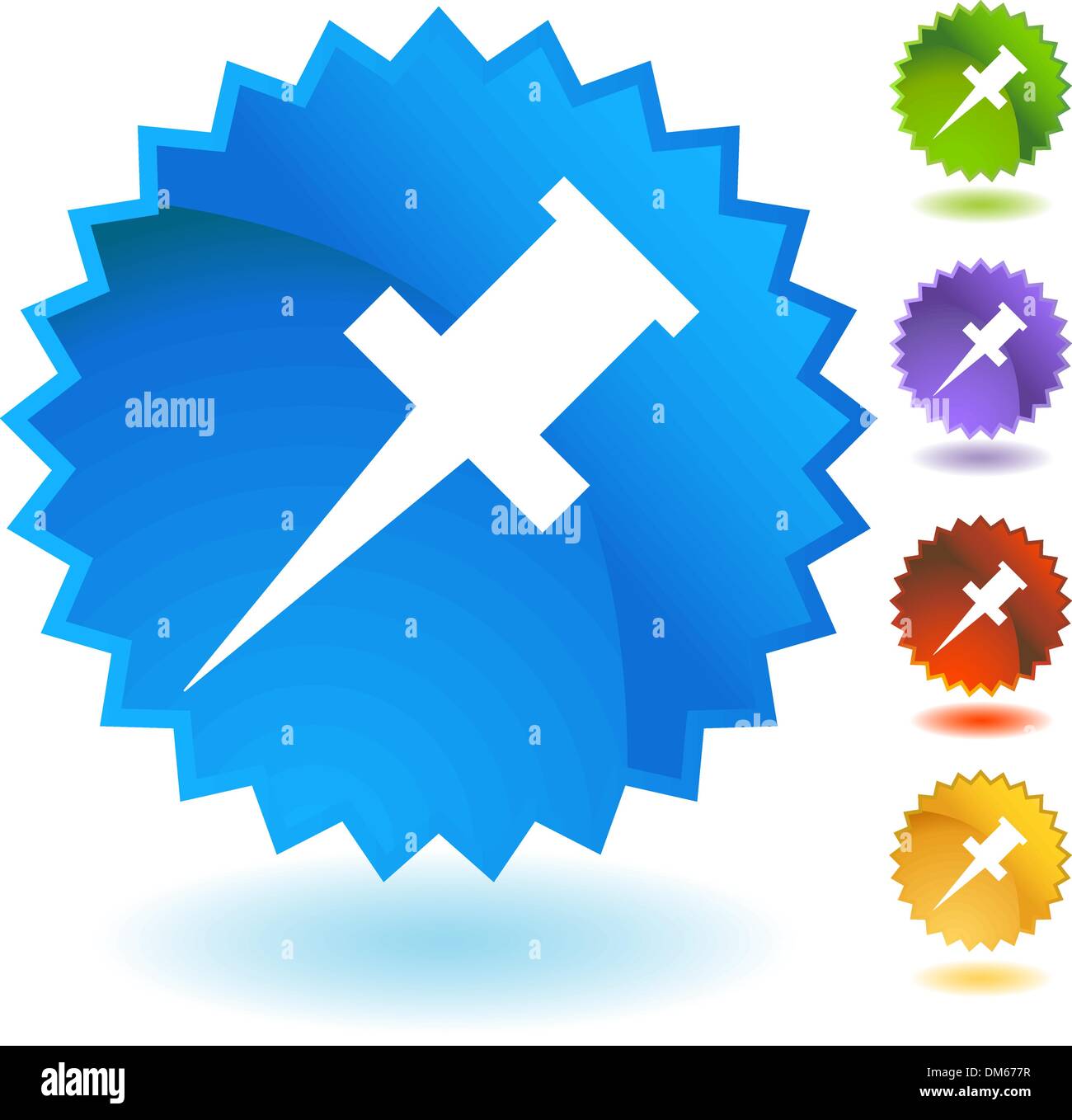 Metallic push pin hi-res stock photography and images - Alamy