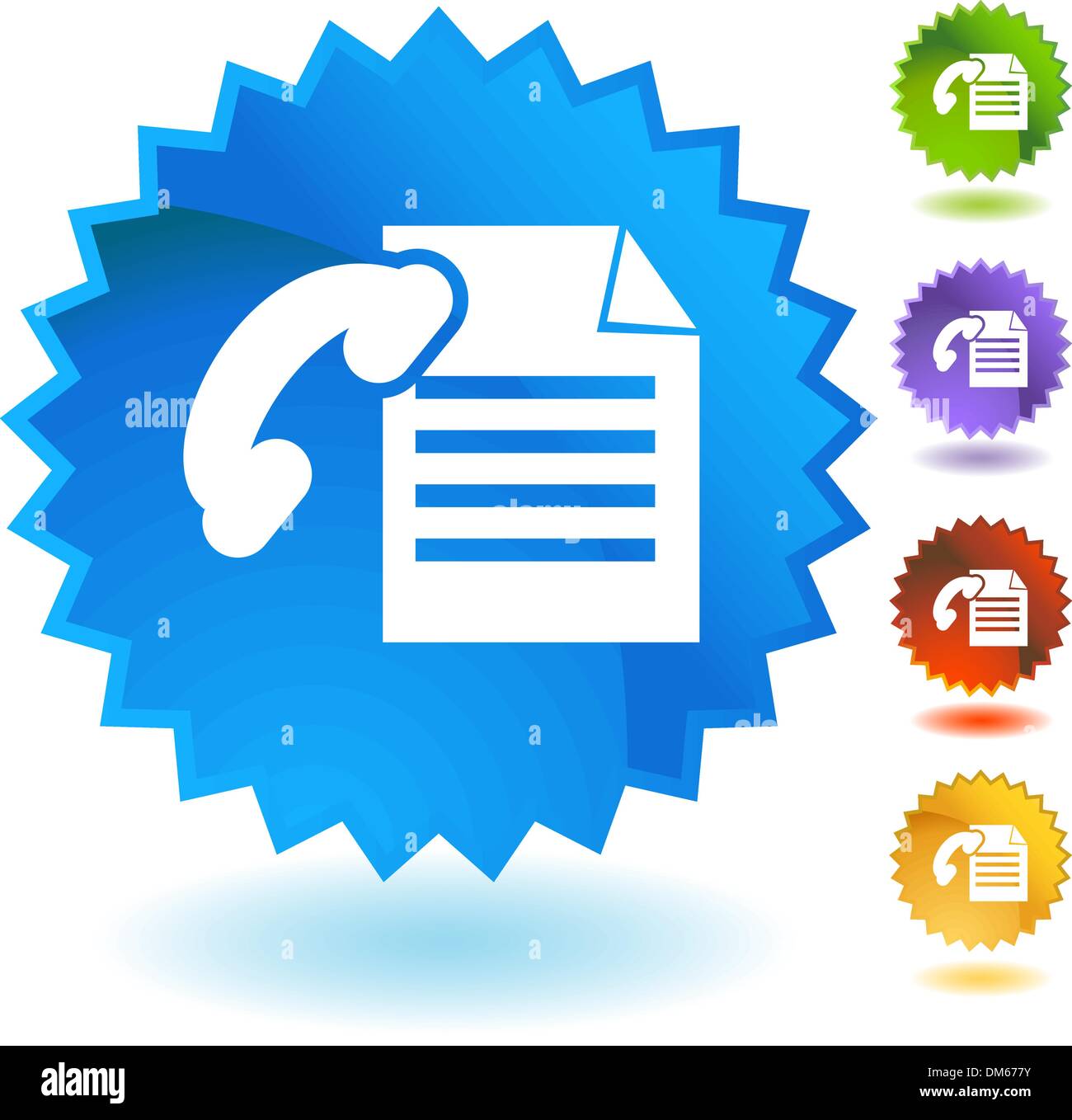 Faxing Stock Vector Images - Alamy