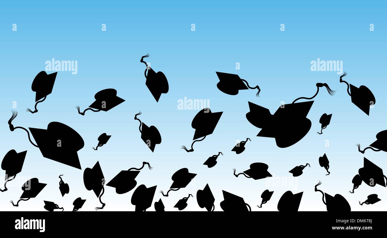 Graduation day celebration Stock Vector Images - Alamy