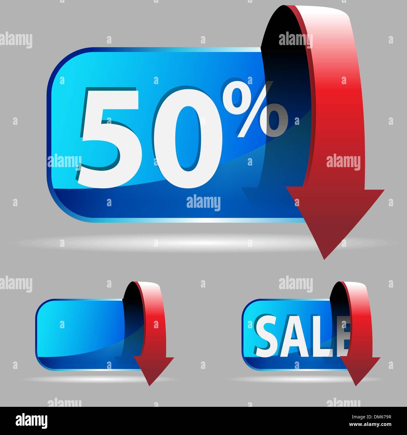 3d blue sale percent sign price discount Stock Vector Images - Alamy