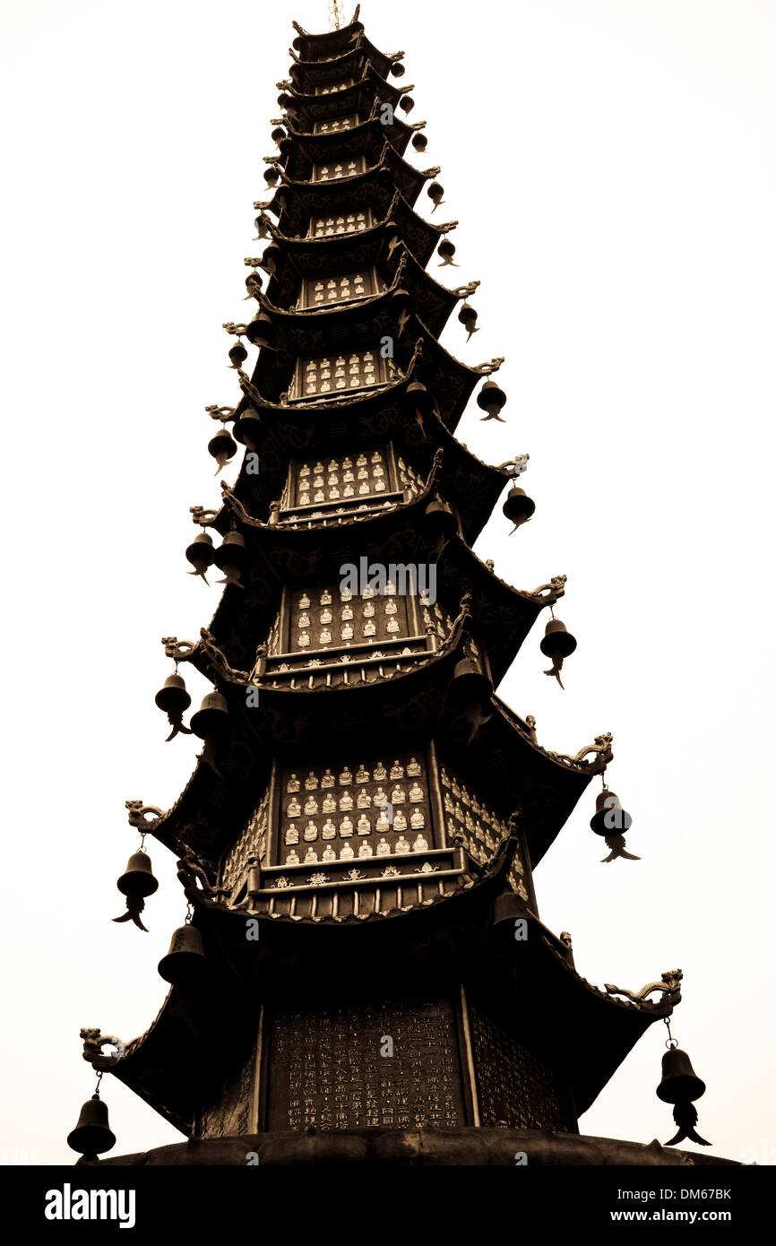 Chinese Pagoda, China Stock Photo - Alamy