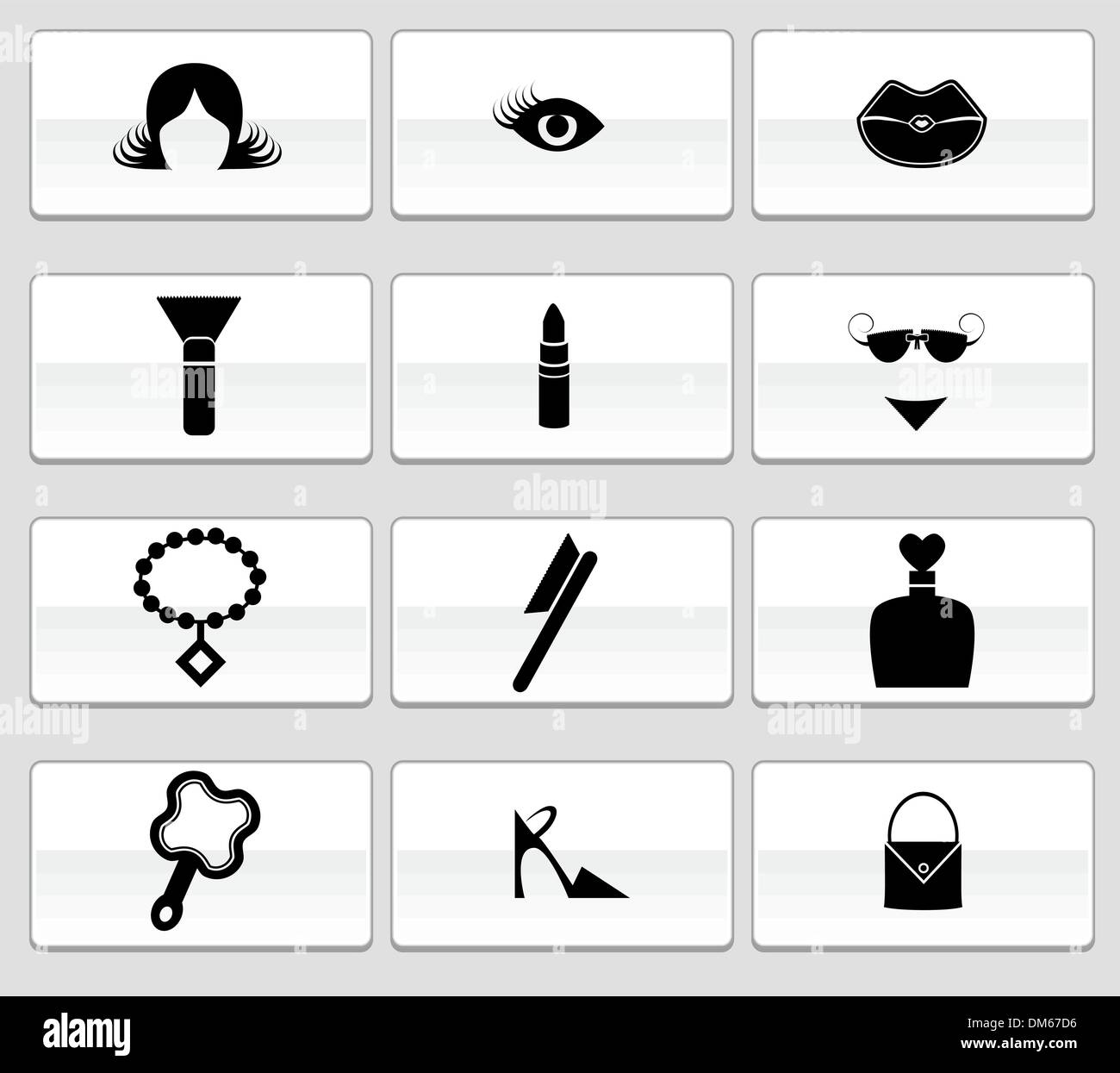 Item items Black and White Stock Photos & Images - Alamy