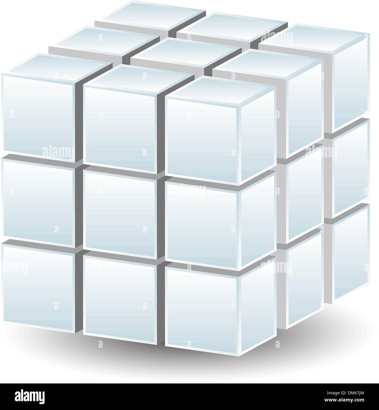 Cube diagram Stock Vector Images - Alamy