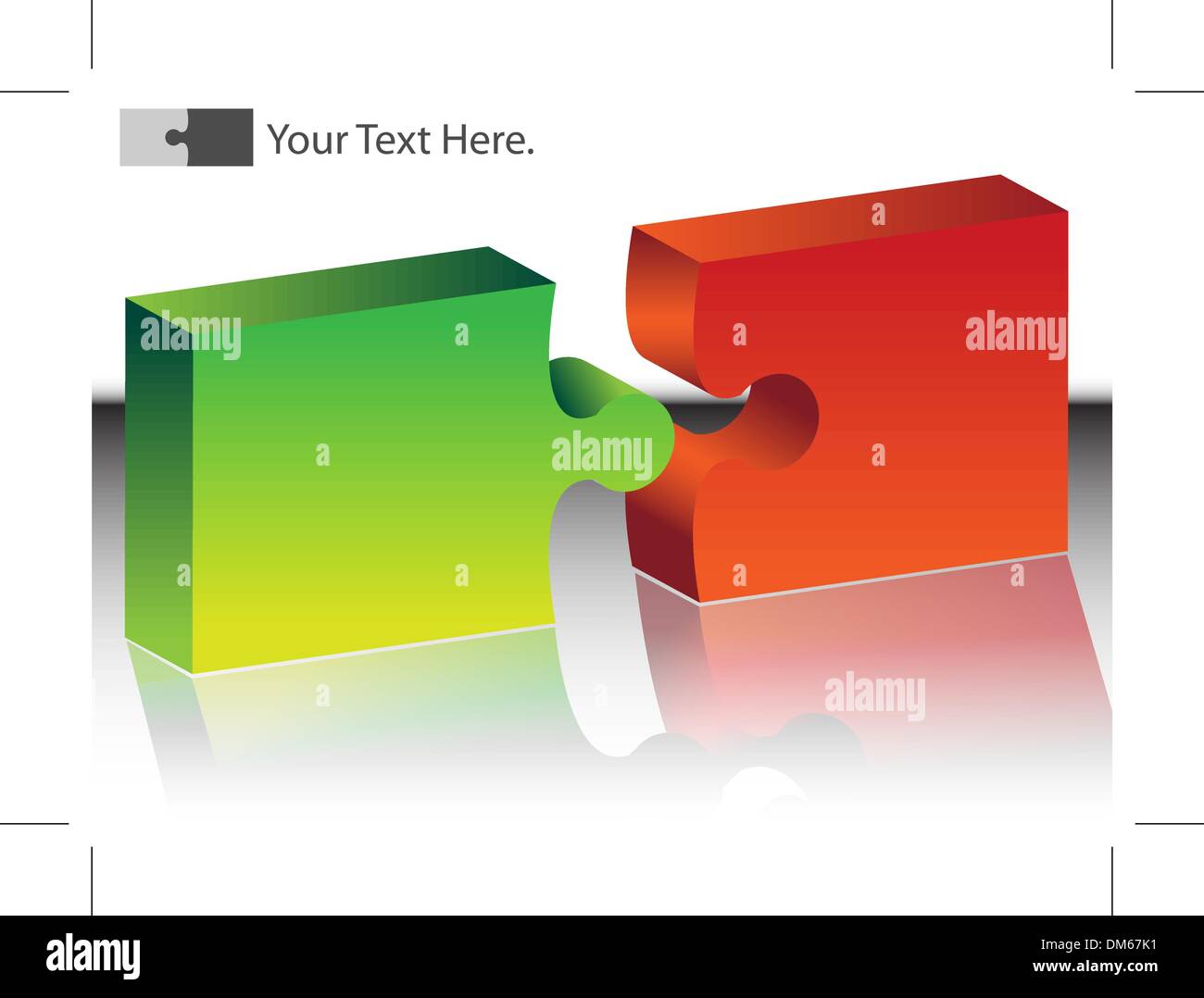 Interlocking pieces Stock Vector Images - Alamy