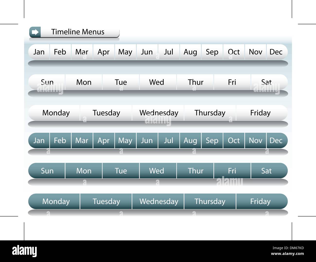 Time control icon 3d Cut Out Stock Images & Pictures - Alamy