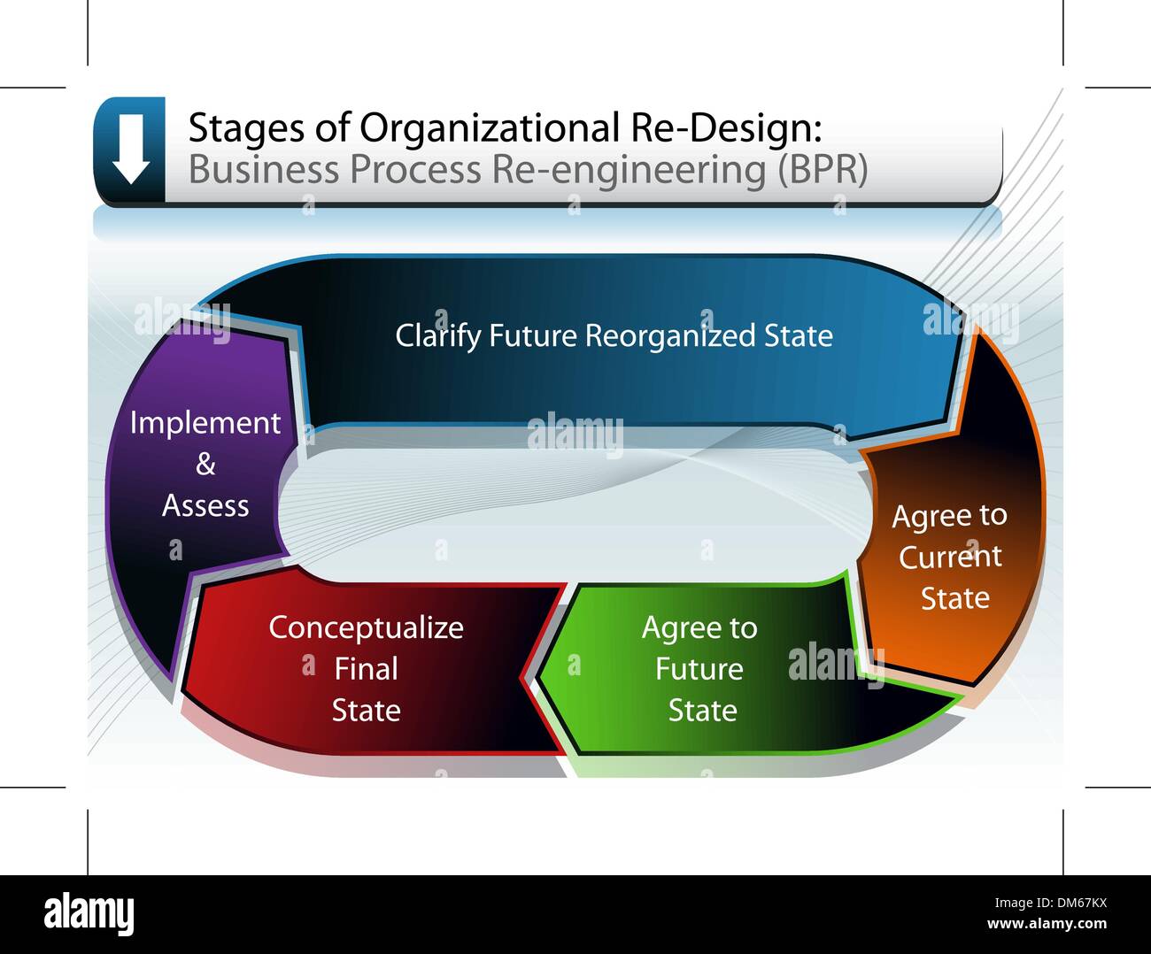 Business Re-Organization Chart Stock Vector Image & Art - Alamy