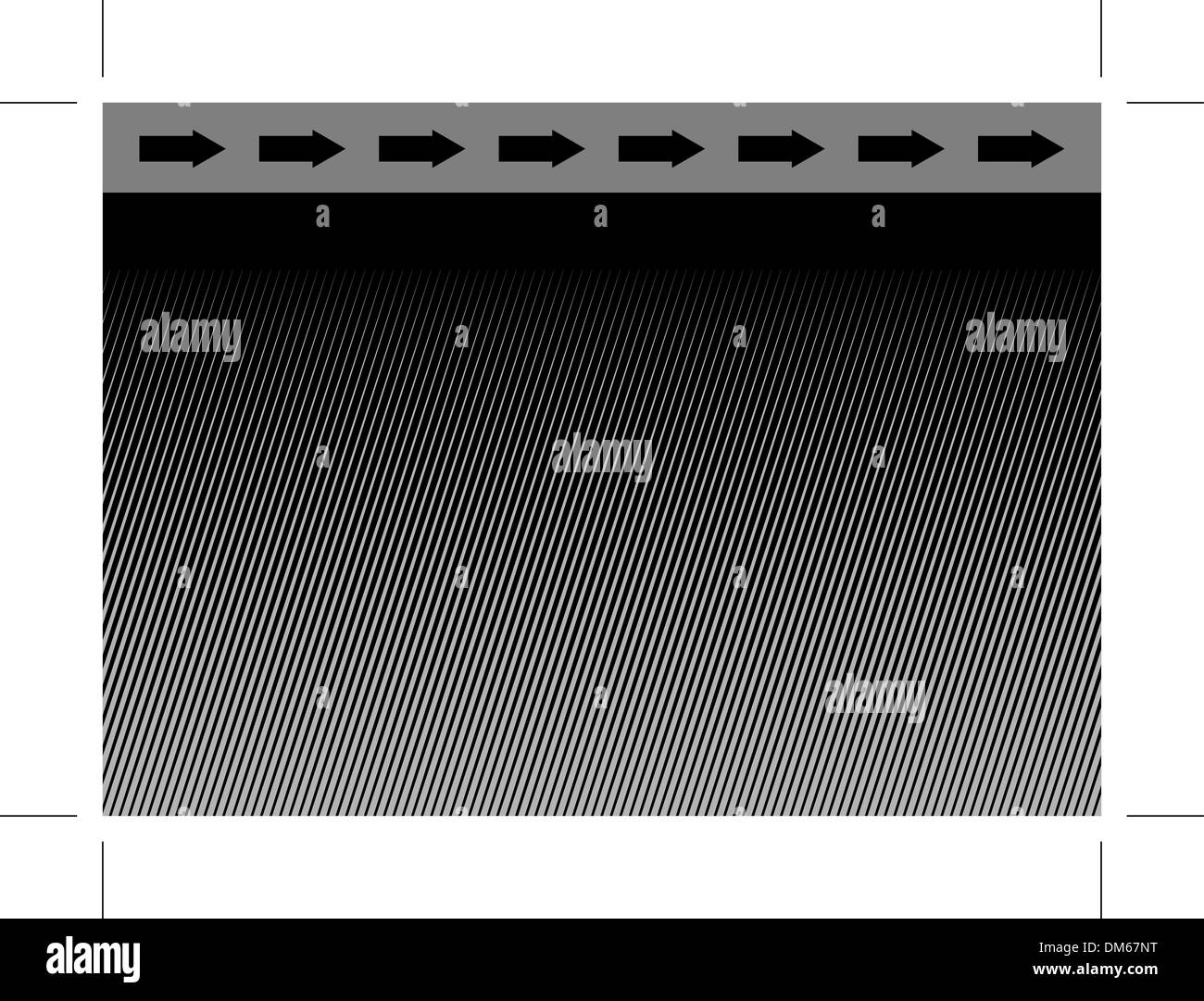 Half Arrow Stock Vector Images - Alamy