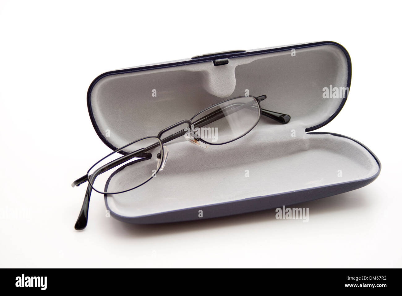 Glasses with case Stock Photo - Alamy