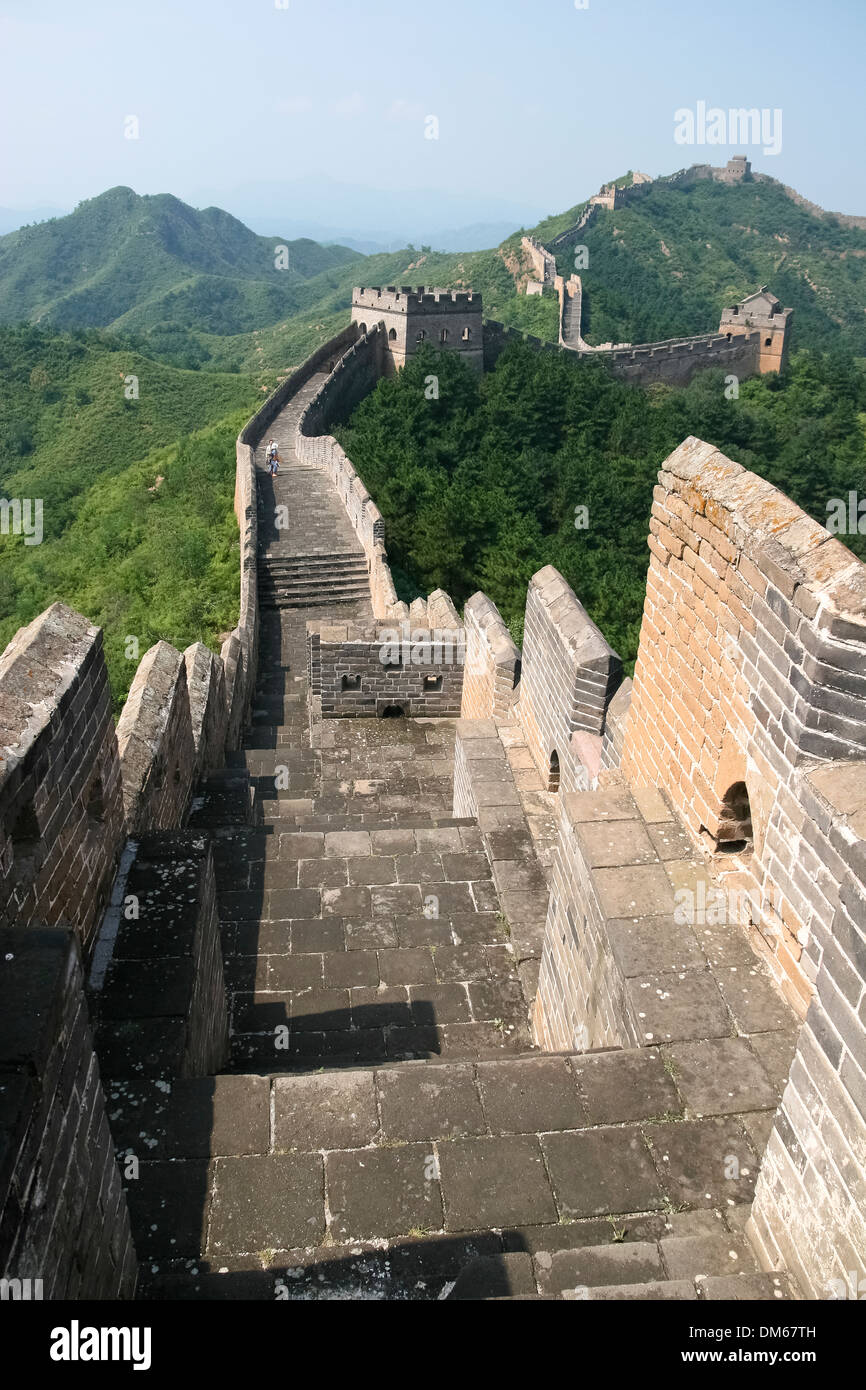 Great Wall of China, UNESCO World Heritage Site, China, Asia Stock ...