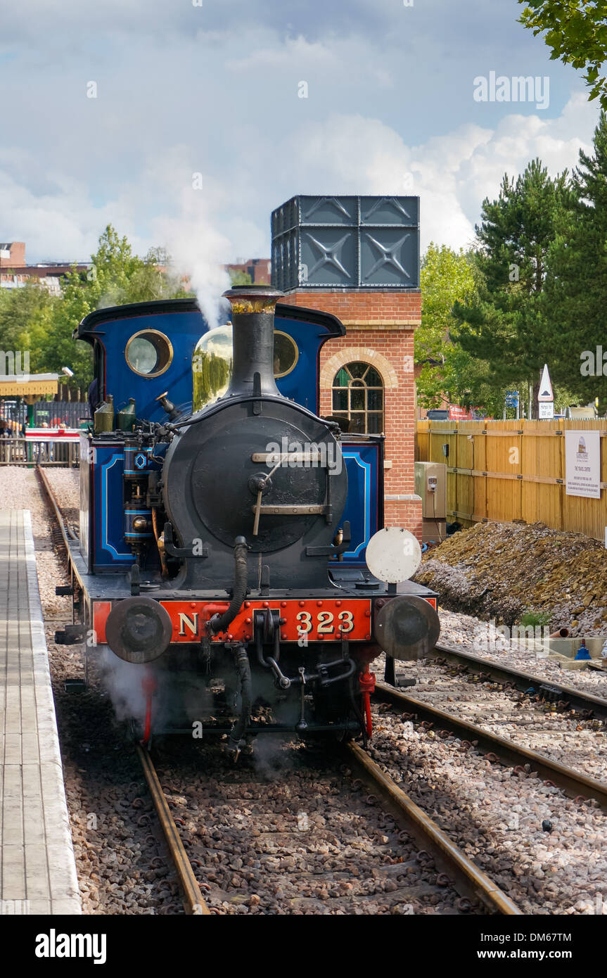 Bluebell steam engine in East Grinstead Stock Photo - Alamy