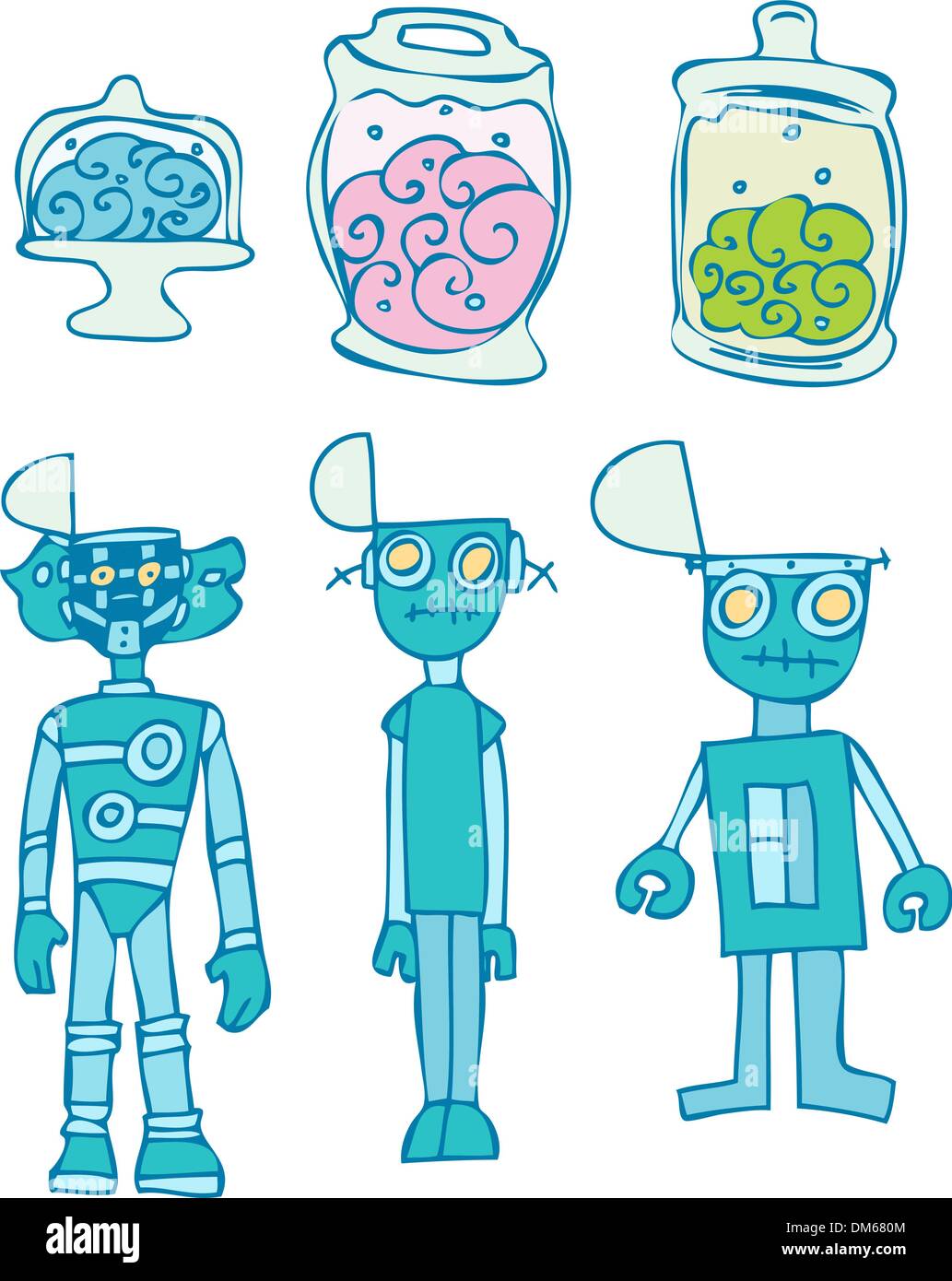 Cartoon brain surgery hi-res stock photography and images - Alamy