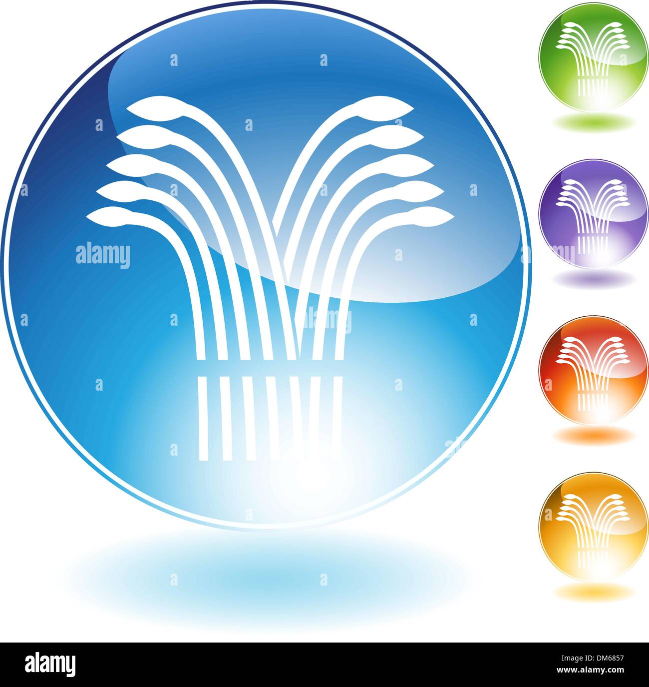 Wheat Crystal Icon Stock Vector Image & Art - Alamy