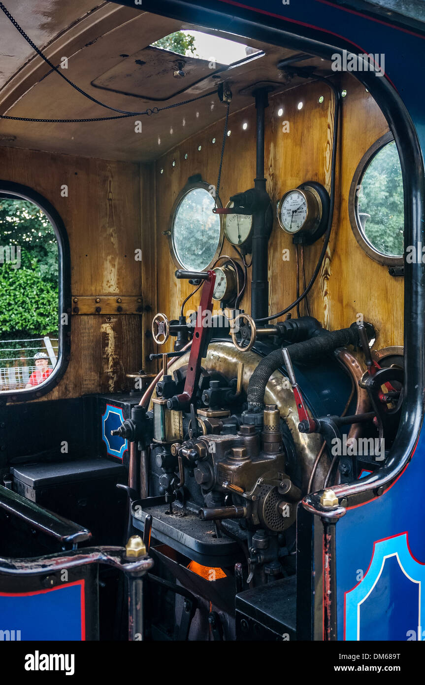 Bluebell steam engine in East Grinstead Stock Photo - Alamy