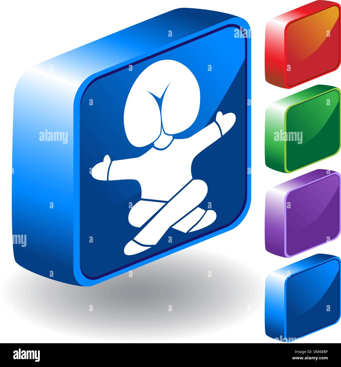 Head in Butt 3D Icon Stock Vector Image & Art - Alamy