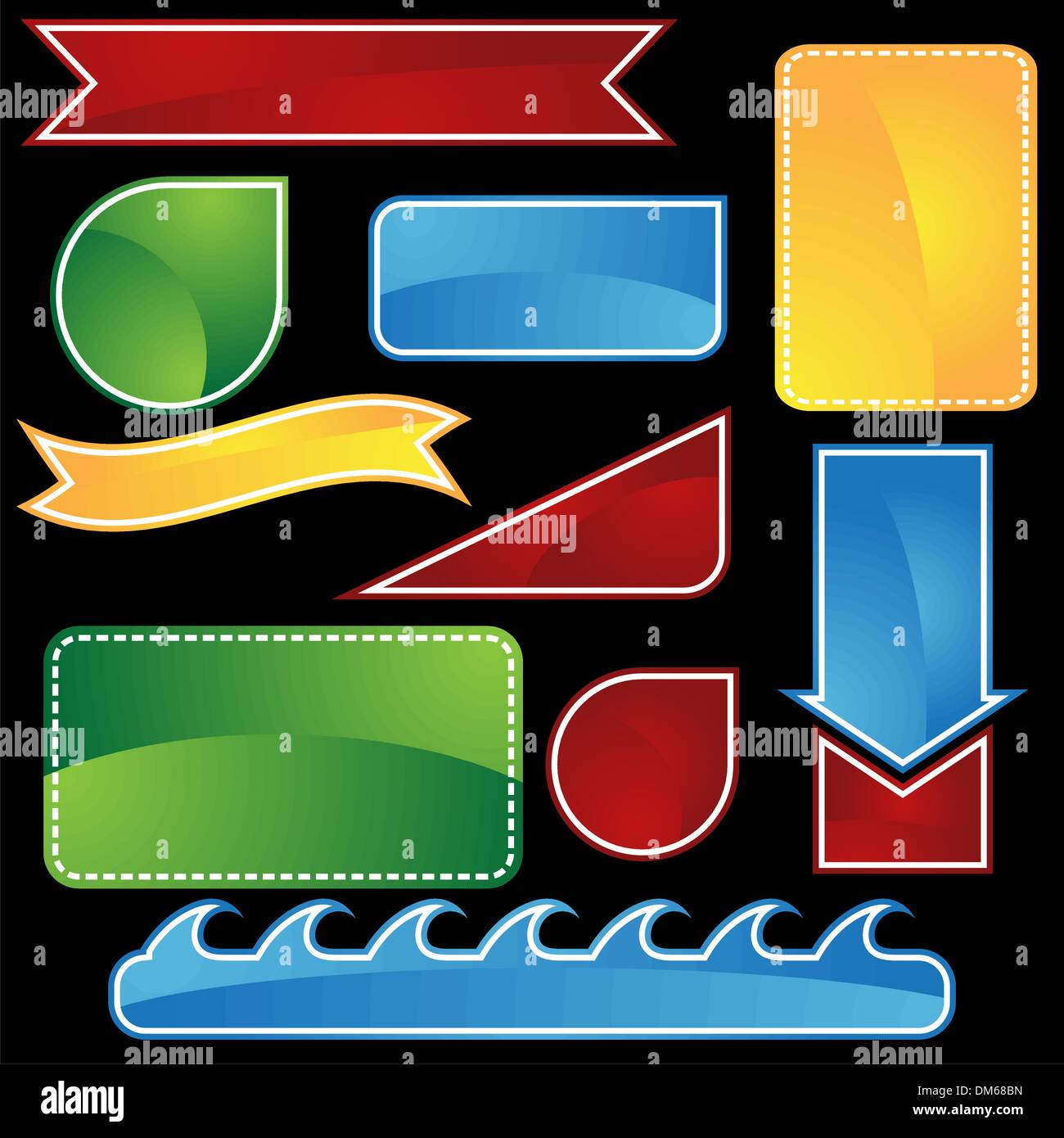 Metallic labels hi-res stock photography and images - Alamy
