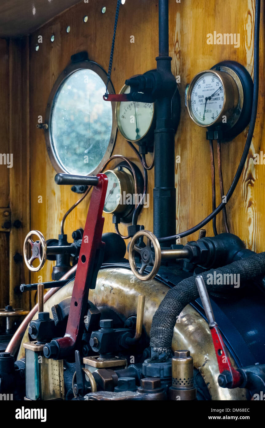 Bluebell steam engine in East Grinstead Stock Photo - Alamy