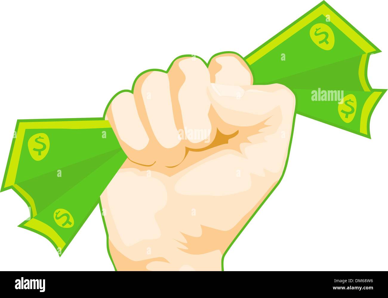 Winning fist Stock Vector Images - Alamy