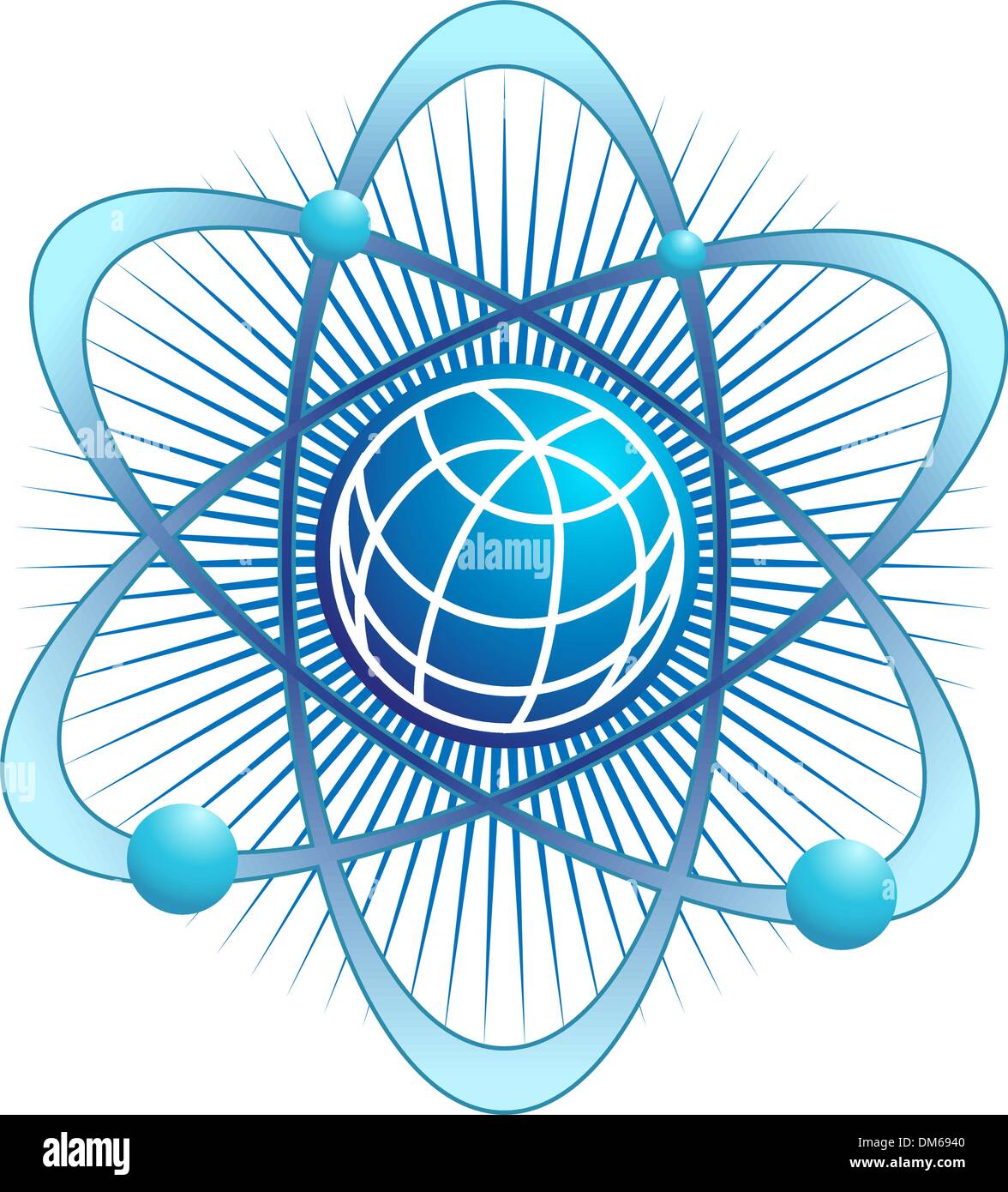 Atom atoms atomic Stock Vector Images - Alamy