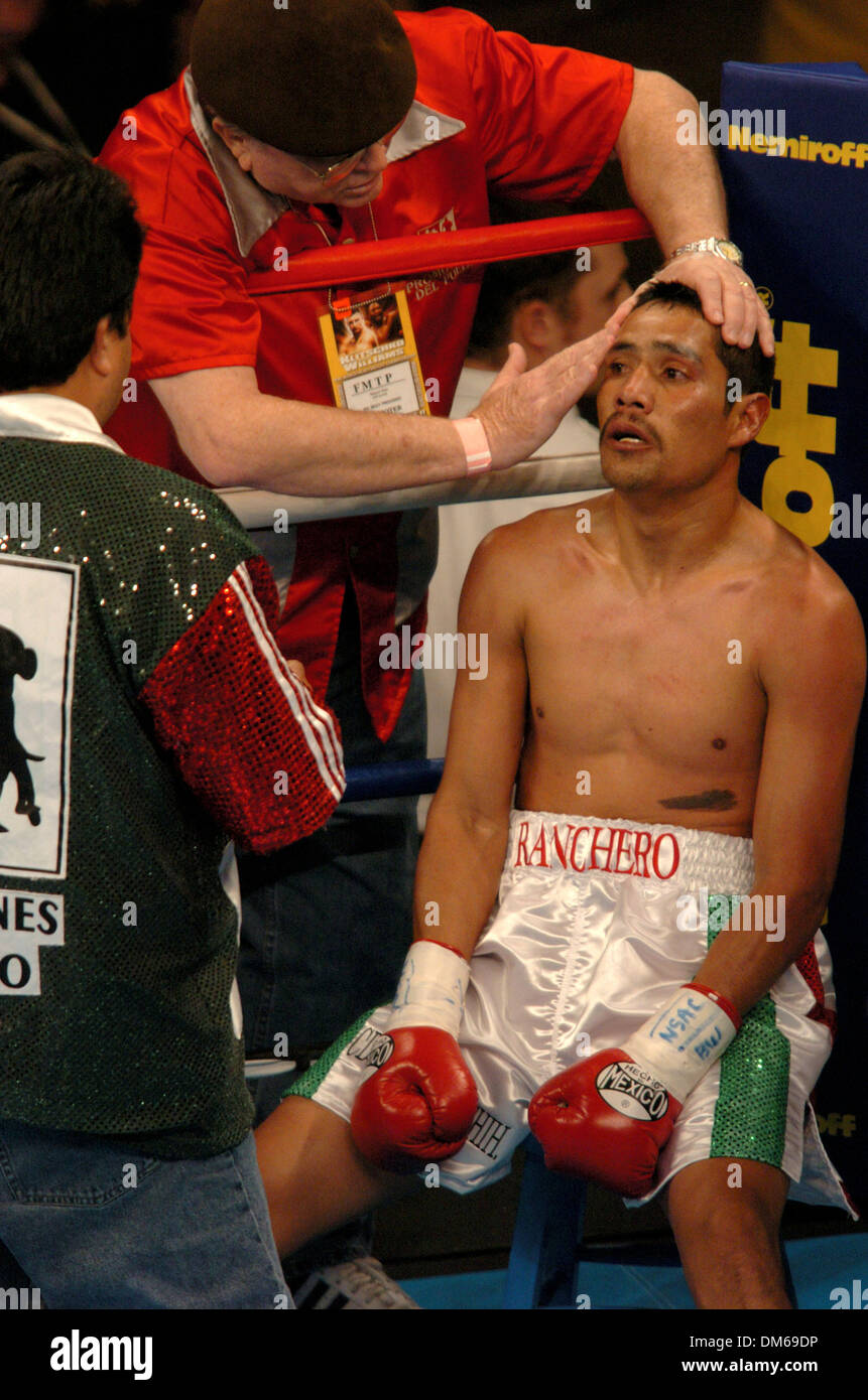 Dec 11, 2004; Las Vegas, NV, USA; Carlos 'Famoso' Hernandez defeats ...
