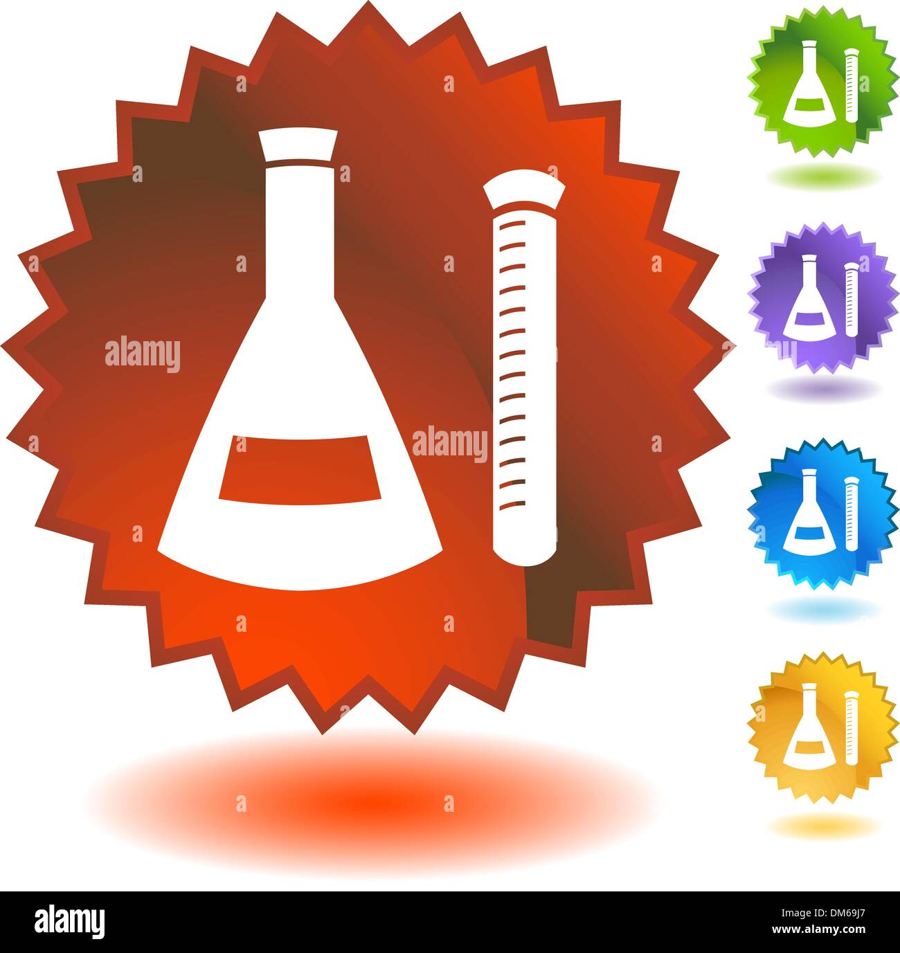 Science vials Stock Vector Images - Alamy