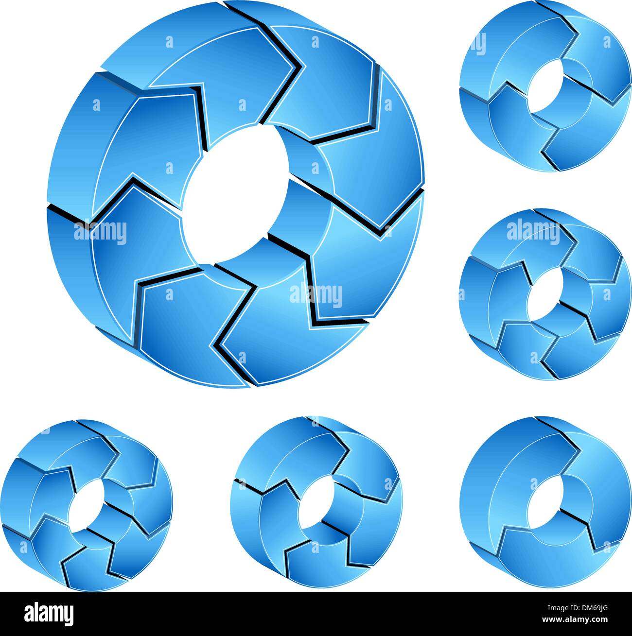 Blue process Stock Vector Images - Alamy