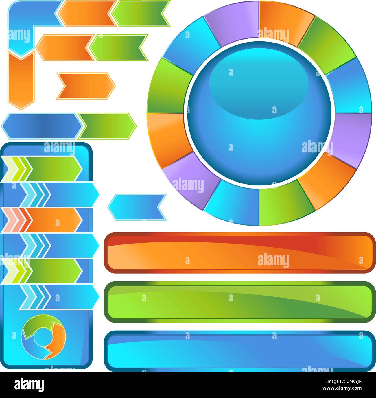 Chevron icons illustration Stock Vector Images - Alamy