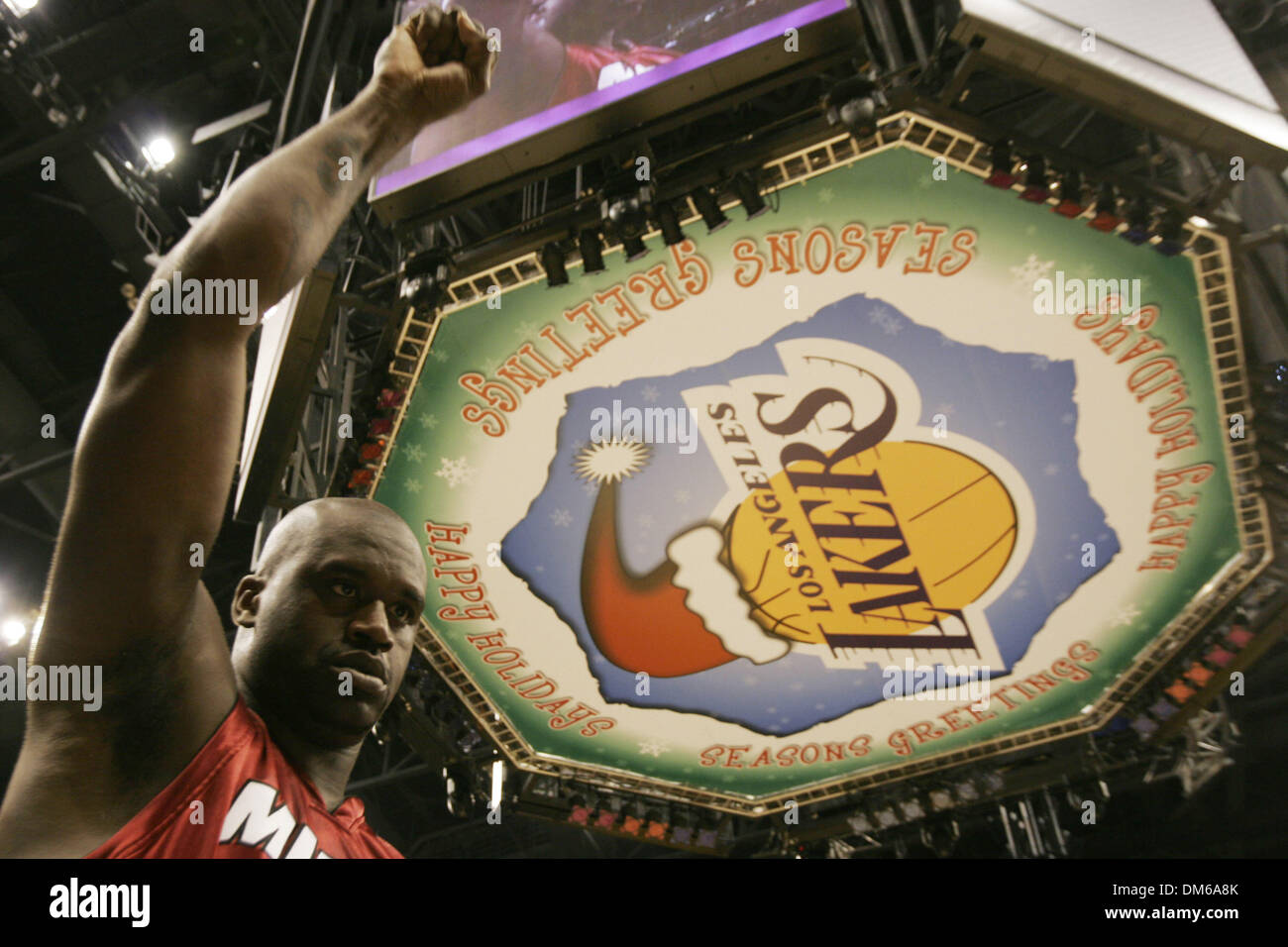 Shaquille oneal lakers hi-res stock photography and images - Alamy