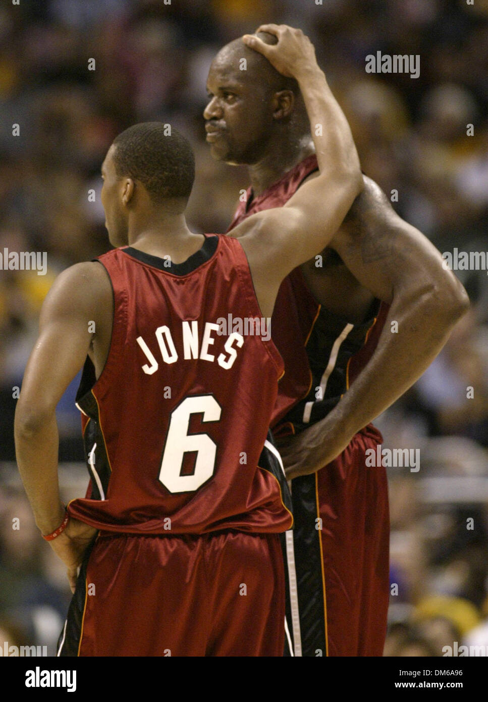 Dec 25, 2004; Los Angeles, CA, USA; Miami Heat deafeat the Los Angeles ...