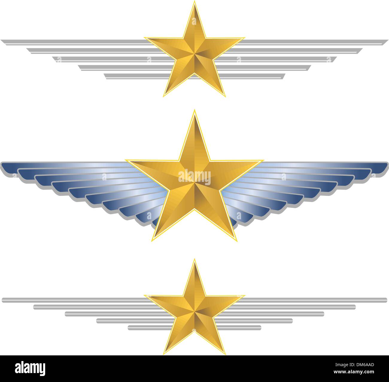 Gold plane logo hi-res stock photography and images - Alamy