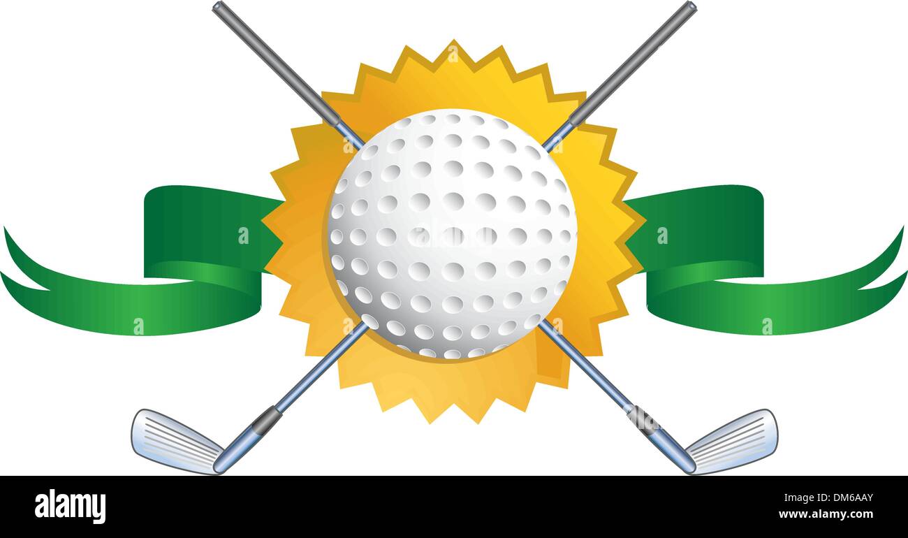 Golfing symbol Stock Vector Images - Alamy