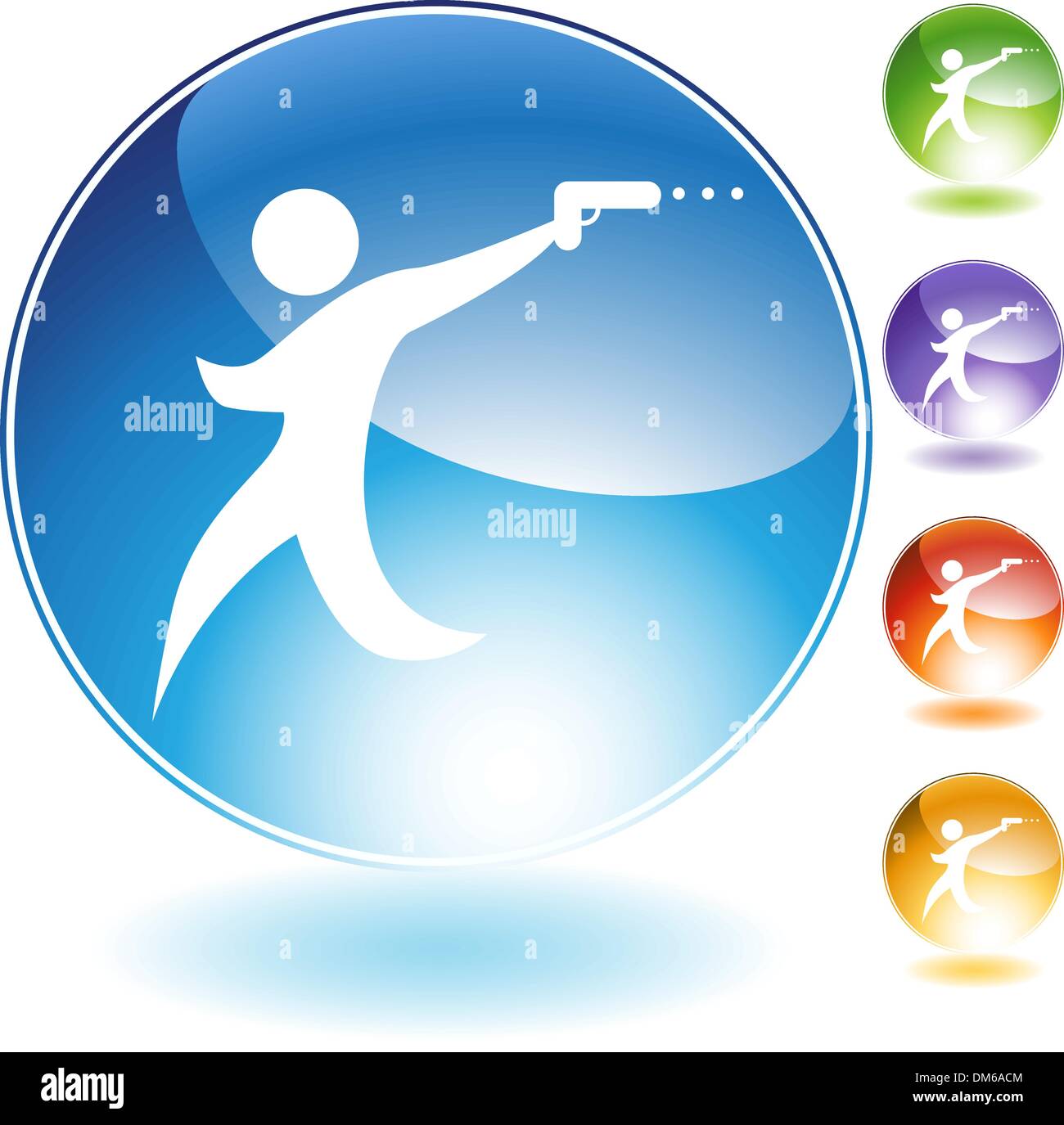 Firing man Stock Vector Images - Alamy