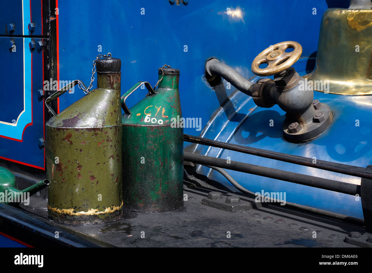 Partial view Bluebell steam engine at Sheffield Park station Stock ...
