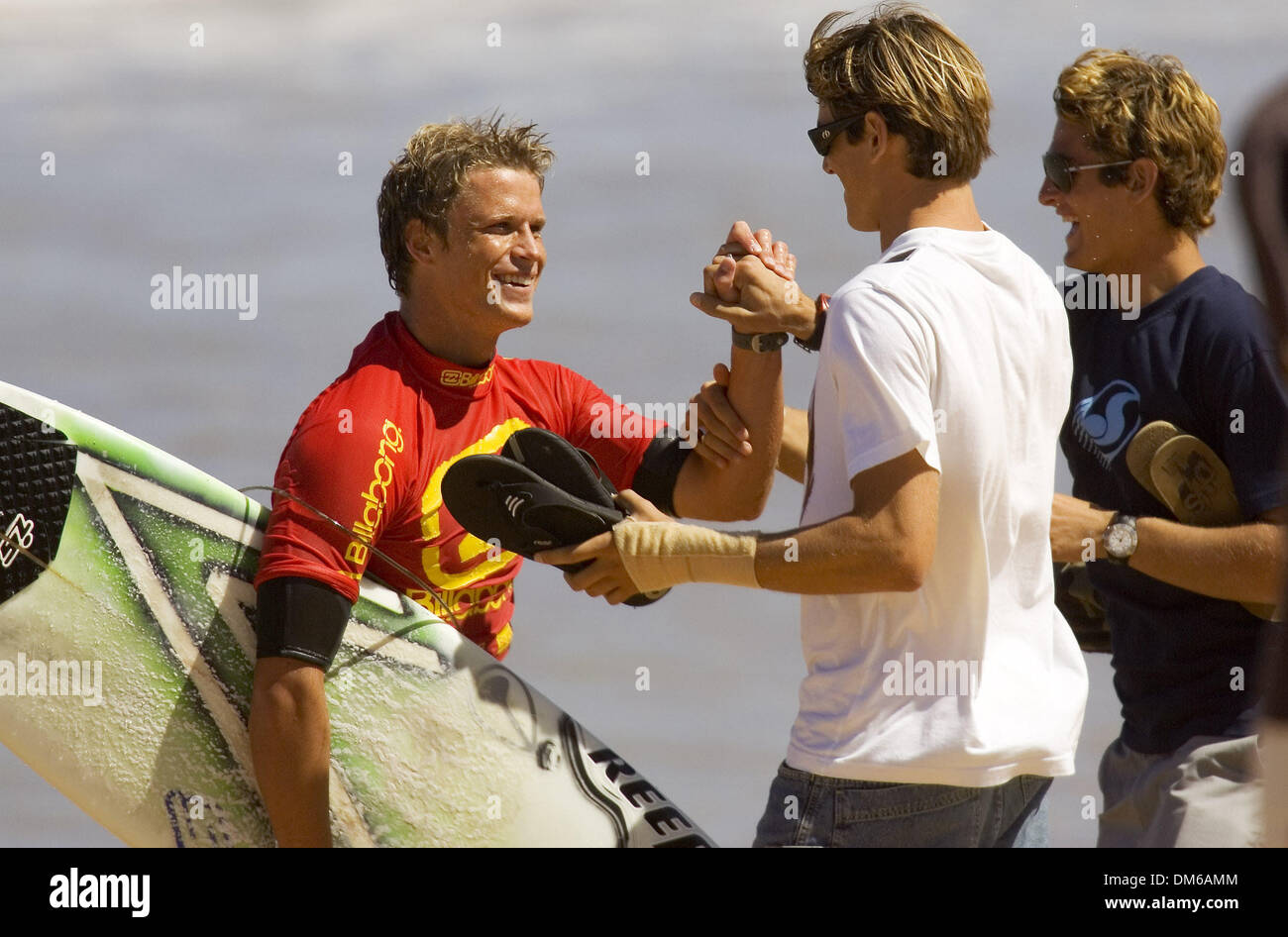 Jan 07, 2005; Syndey, Australia; MARLON LIPKE (Germany) caused a ...