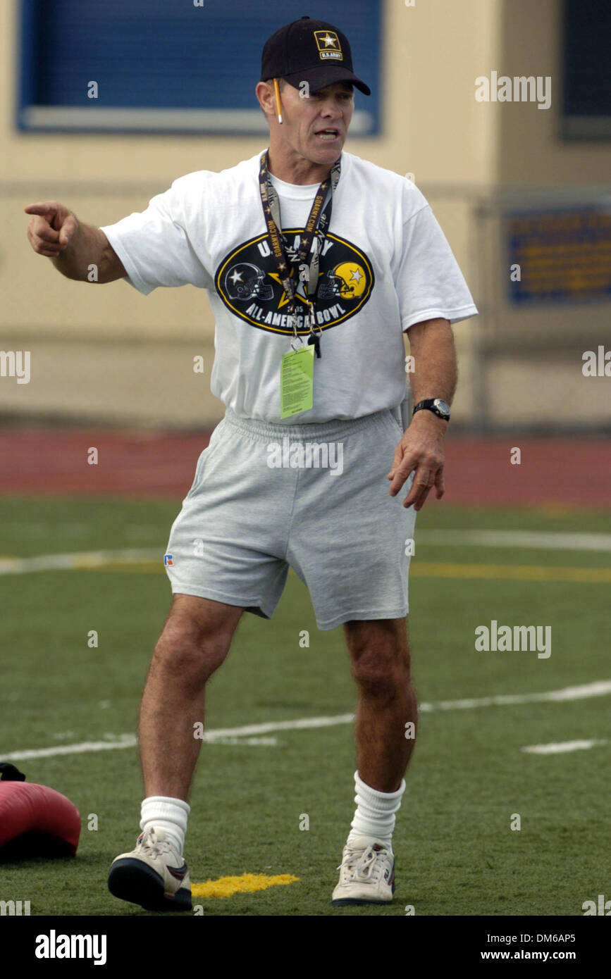 Jan 11, 2005; San Antonio, TX, USA; Coach JIM RACKLEY of Judson High ...
