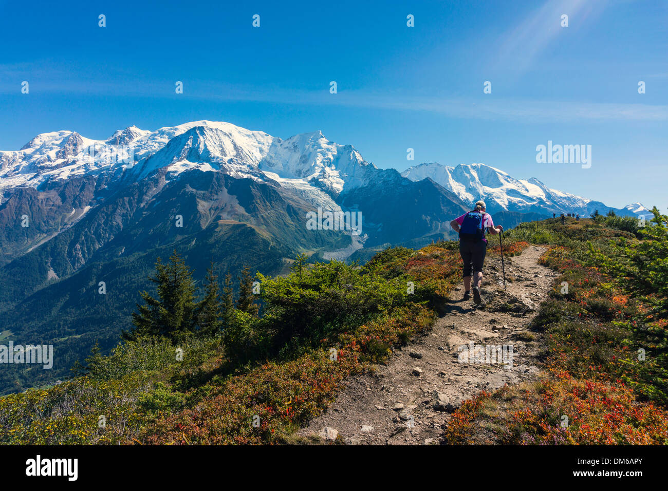 Mont blanc range seen hi-res stock photography and images - Alamy