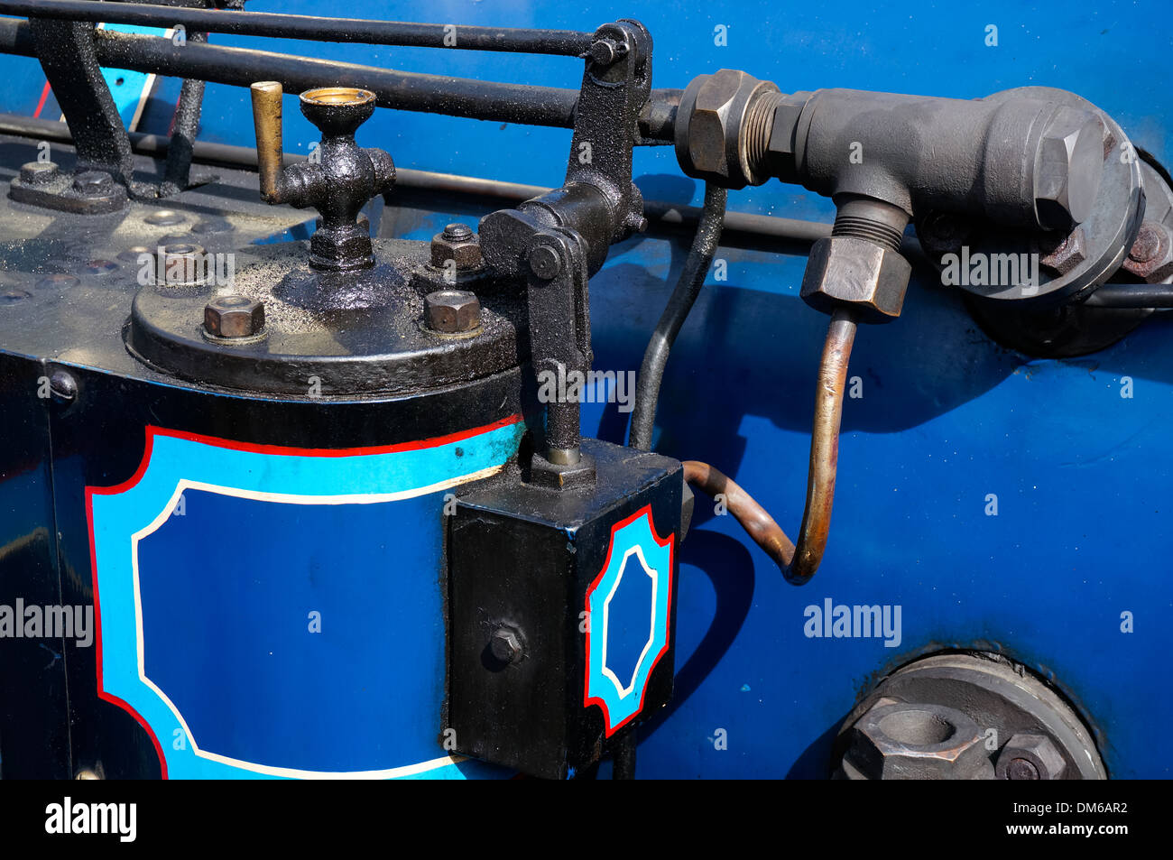 Partial view Bluebell steam engine at Sheffield Park station Stock ...
