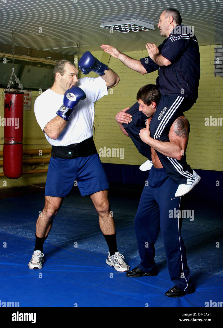 Russian Boxer Nikolay Valuev.St.Petersburg-russia ,January 15, 2005 ...