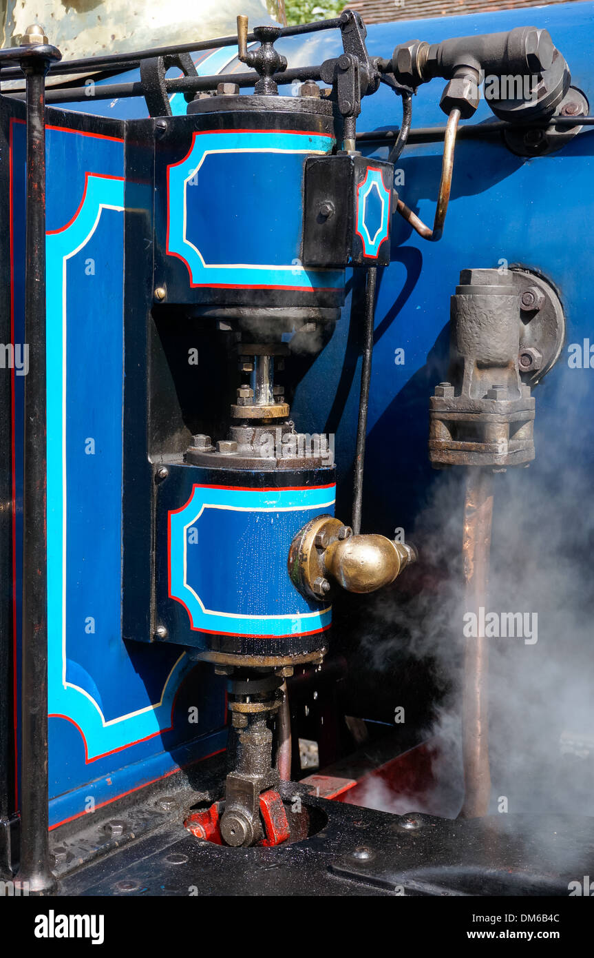 Partial view Bluebell steam engine at Sheffield Park station Stock ...