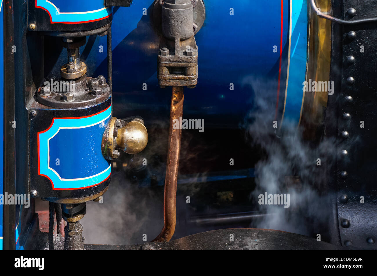 Partial view Bluebell steam engine at Sheffield Park station Stock ...