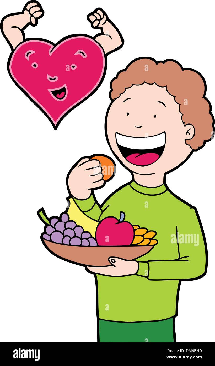 Heart snacks Stock Vector Images - Alamy