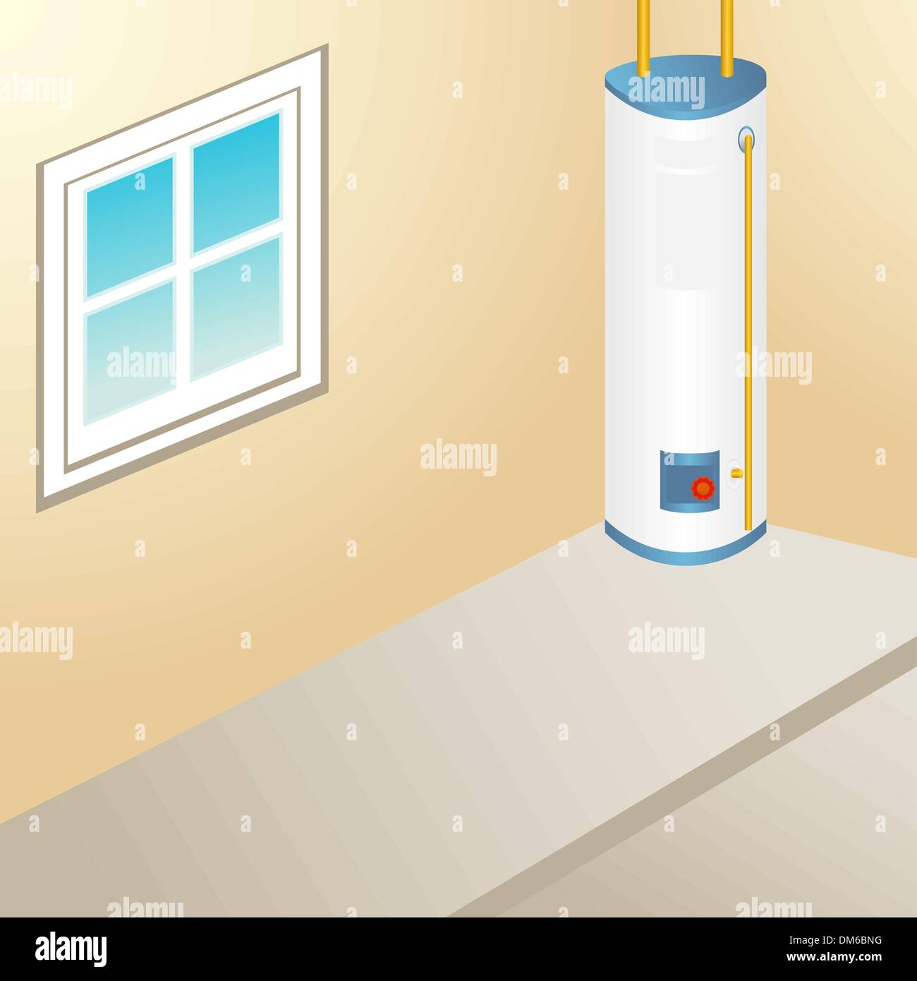 Garage heater Stock Vector Images - Alamy
