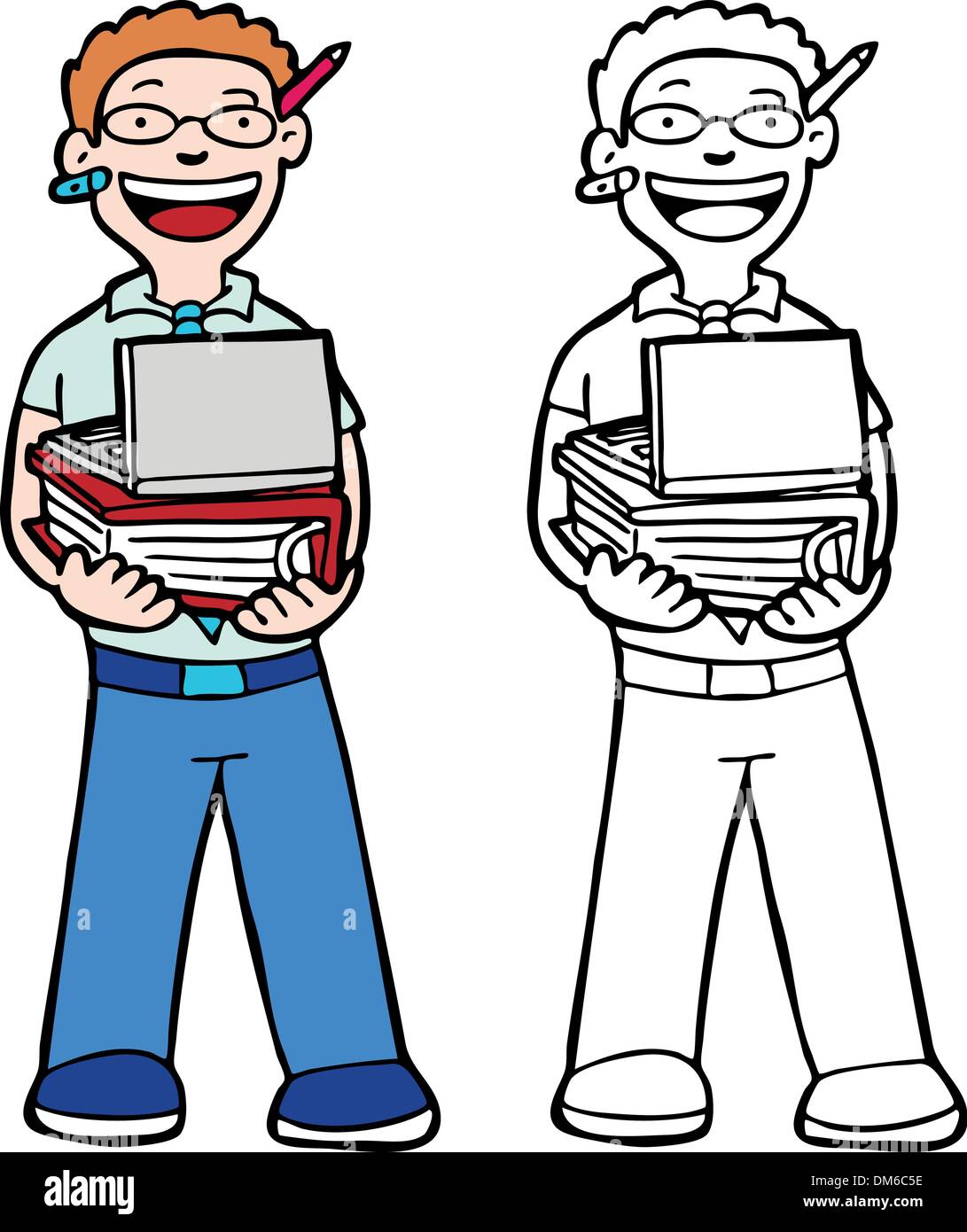 Geek vectors hi-res stock photography and images - Alamy