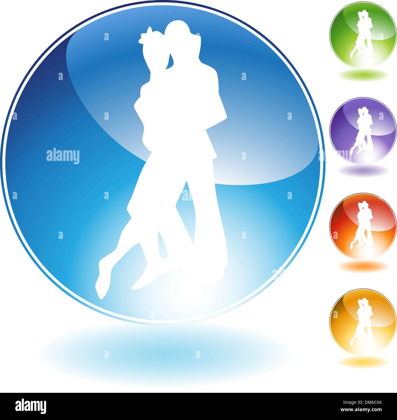 Dancing man icon on hi-res stock photography and images - Alamy