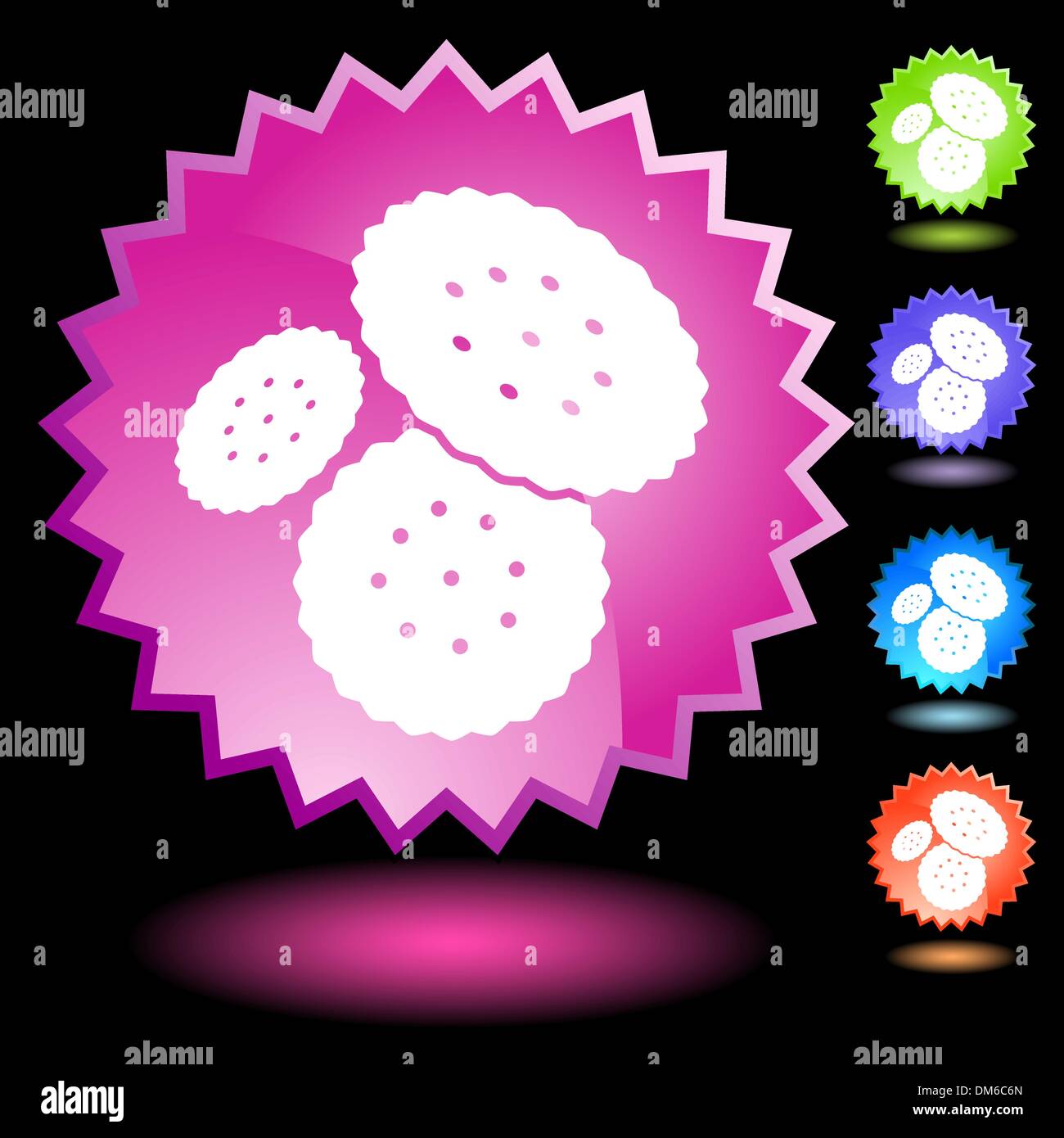 Ritz crackers Stock Vector Images - Alamy