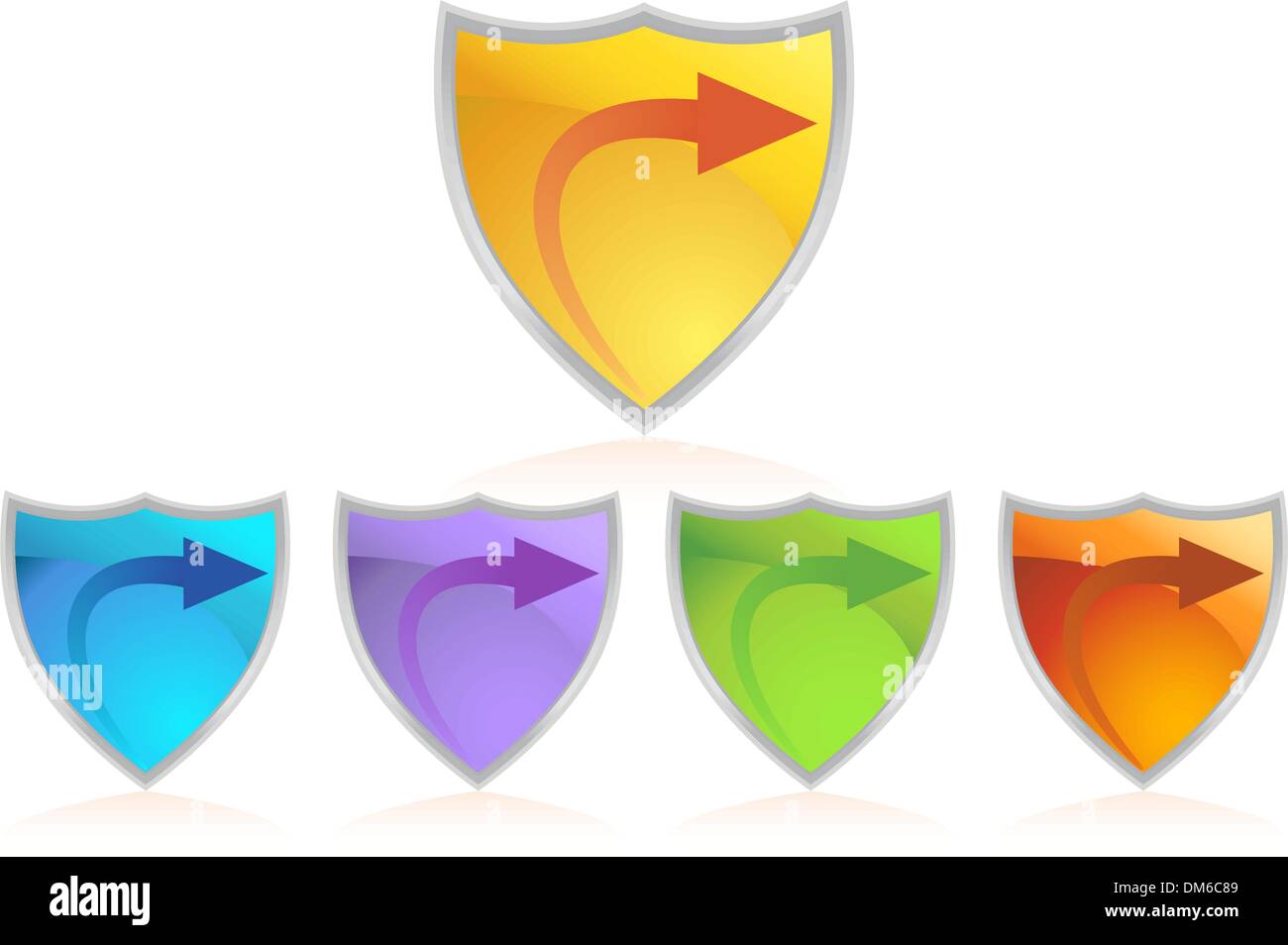 Winged arrows Stock Vector Images - Alamy