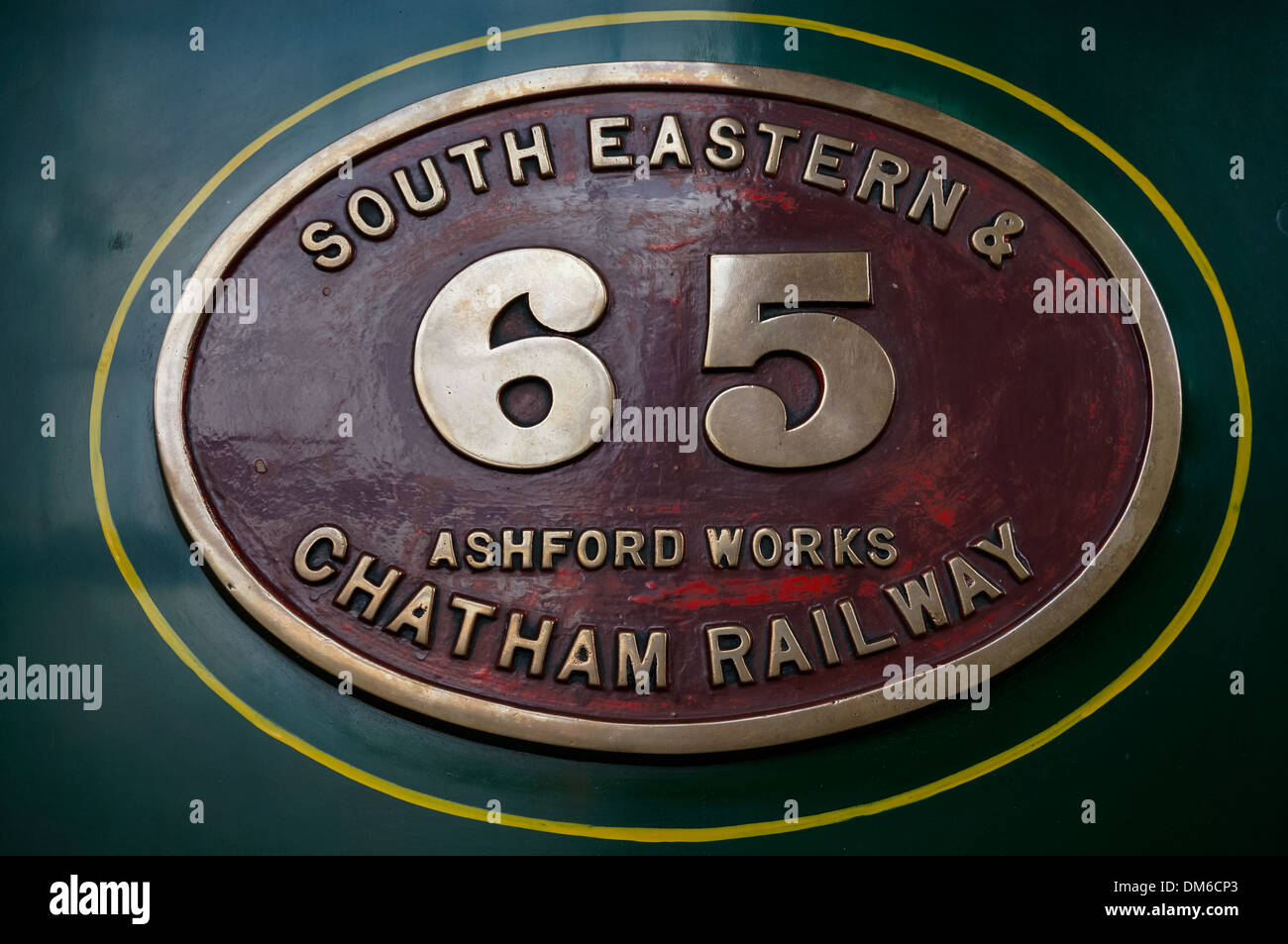 Steam engine manufacturers plate hi-res stock photography and images ...