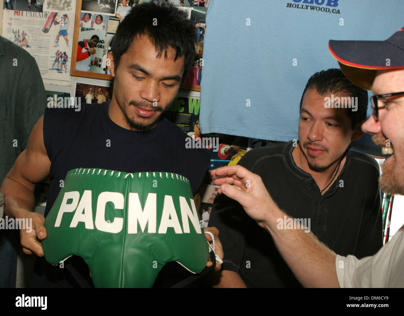 Mar 08, 2005; Hollywood, CA, USA; Phillipino superstar boxer MANNY ...