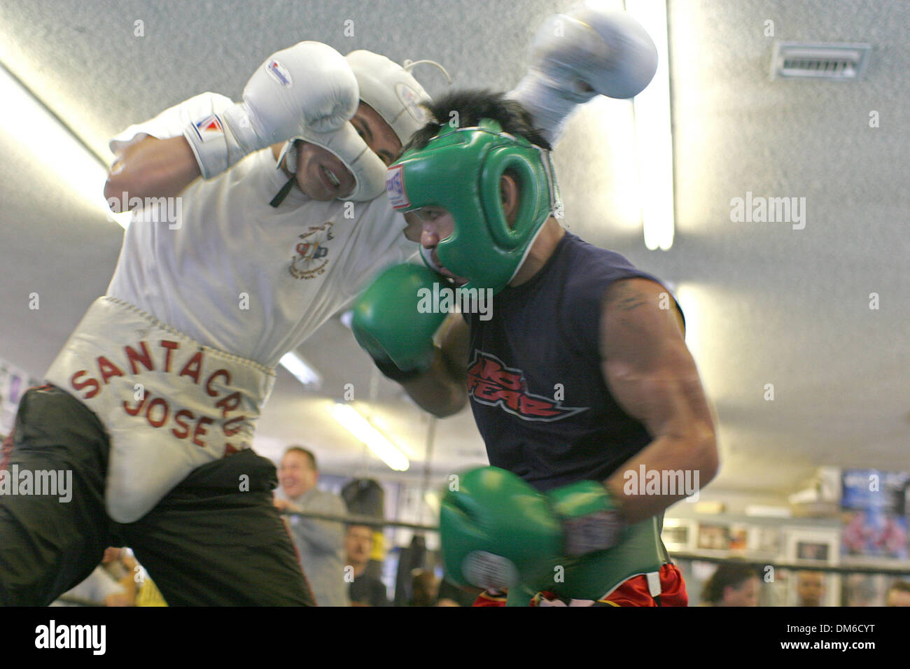 Mar 08, 2005; Hollywood, CA, USA; Phillipino superstar boxer MANNY ...